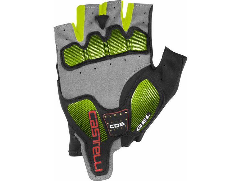 Castelli – rukavice Arenberg Gel 2, black/yellow fluo | CYKLOKYJOVSKY.cz